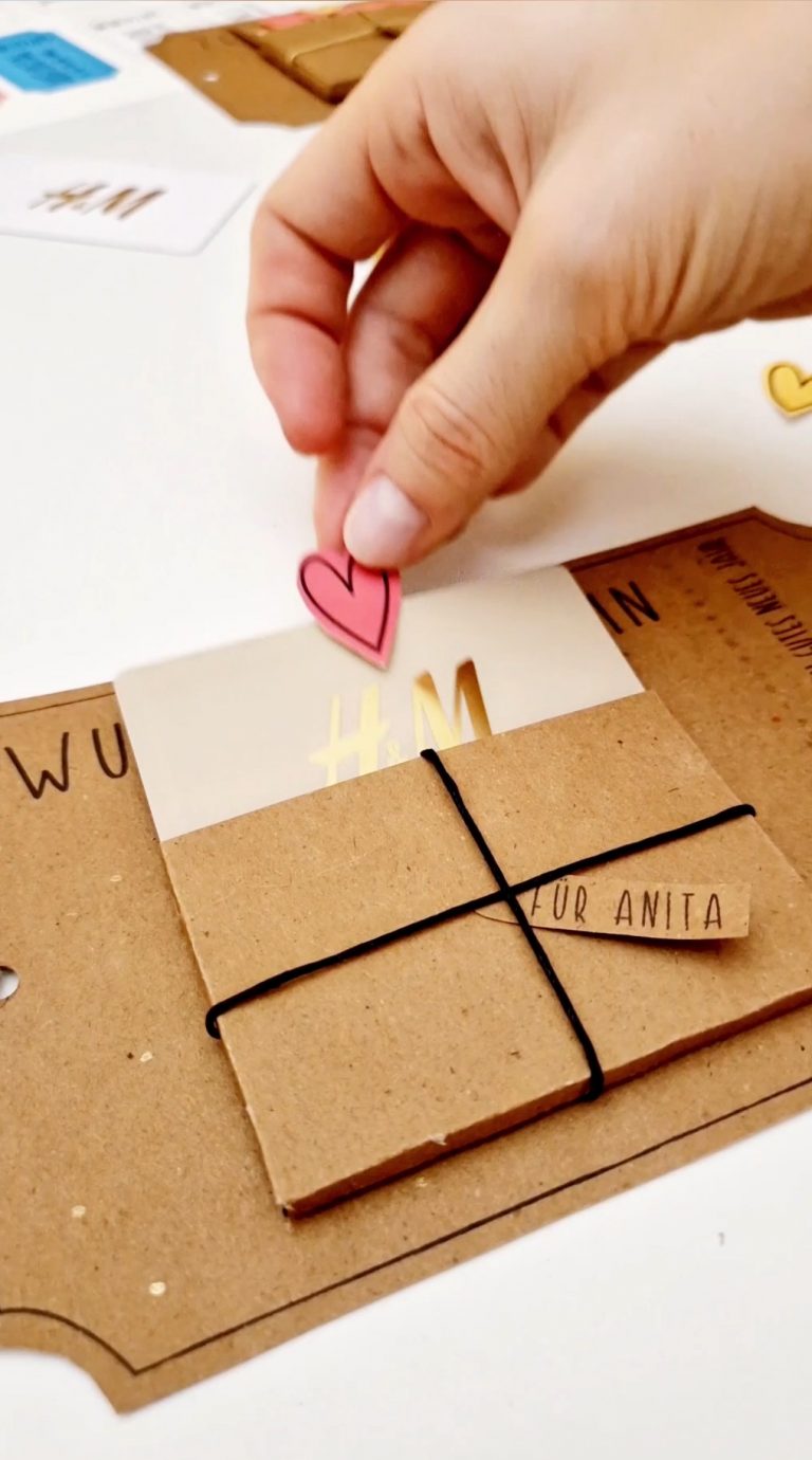 DIY Gutscheine basteln & verschenken
